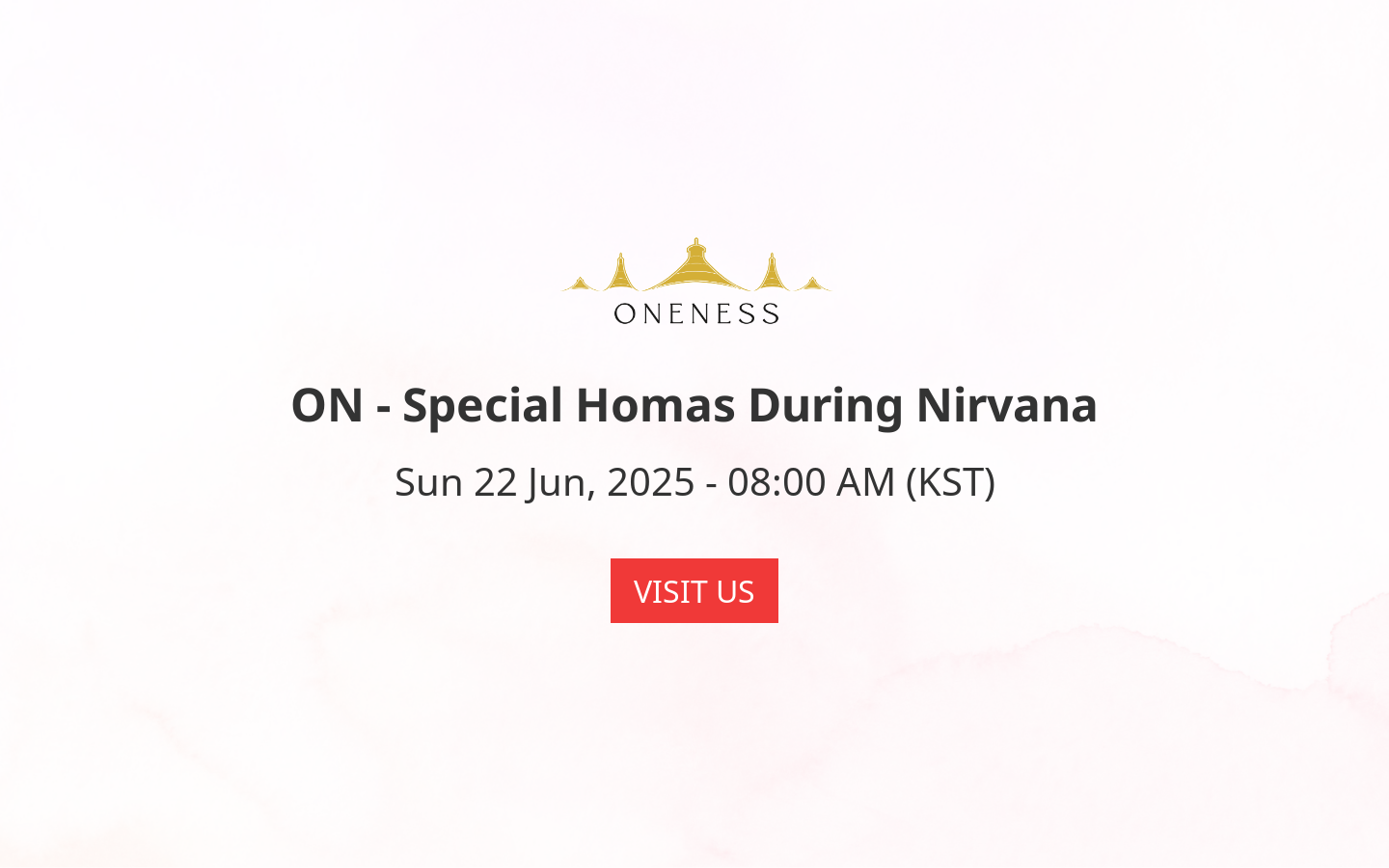 ON - Special Homas During Nirvana